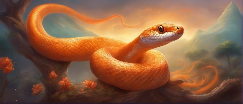 Orange Snake in Dream: Spiritual Meaning Explored - Spiritual Center