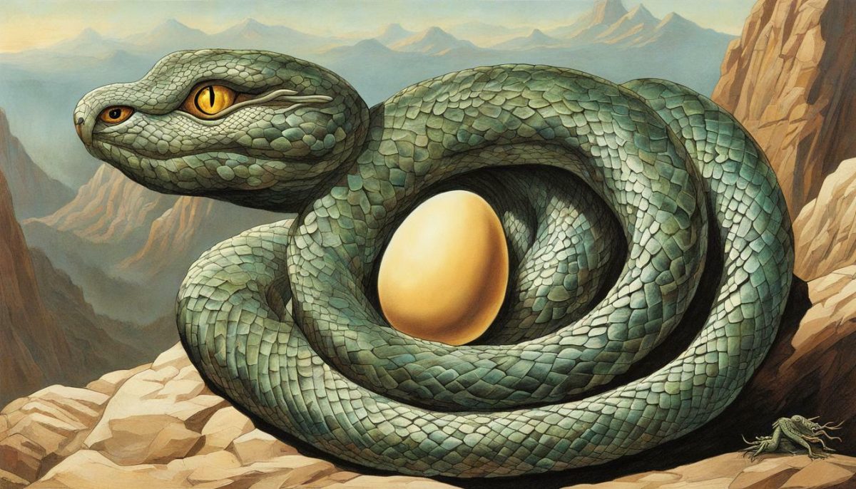 Interpreting the Snake Head with Egg in Mouth Spiritual Dream ...