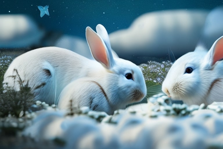 Spiritual meaning of white rabbits in dreams - Spiritual Center