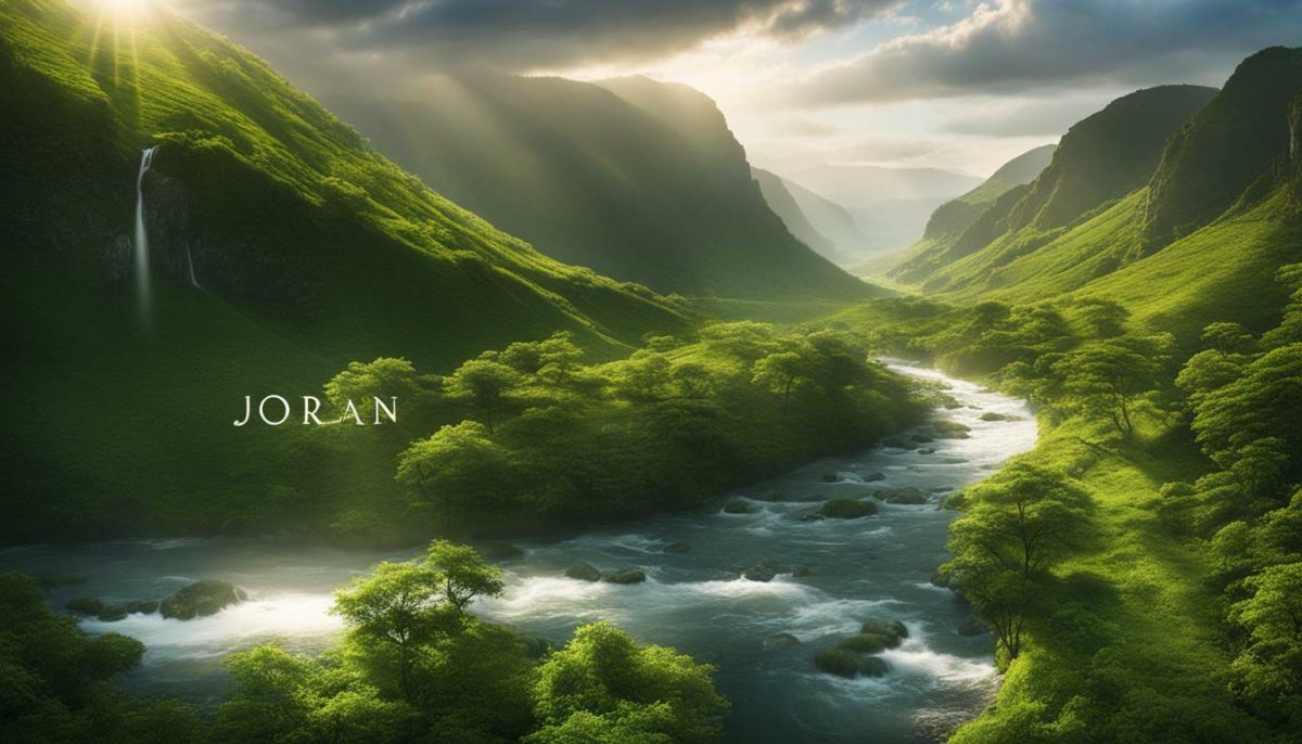 Spiritual Meaning of the Name Jordan - Spiritual Center