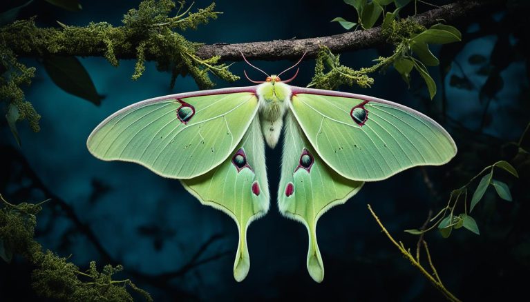 Unlocking the Luna Moth's Spiritual Symbolism - Spiritual Center