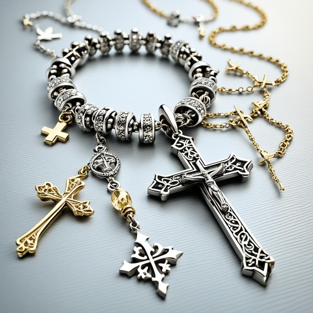 What type of jewellery is worn in Christianity?