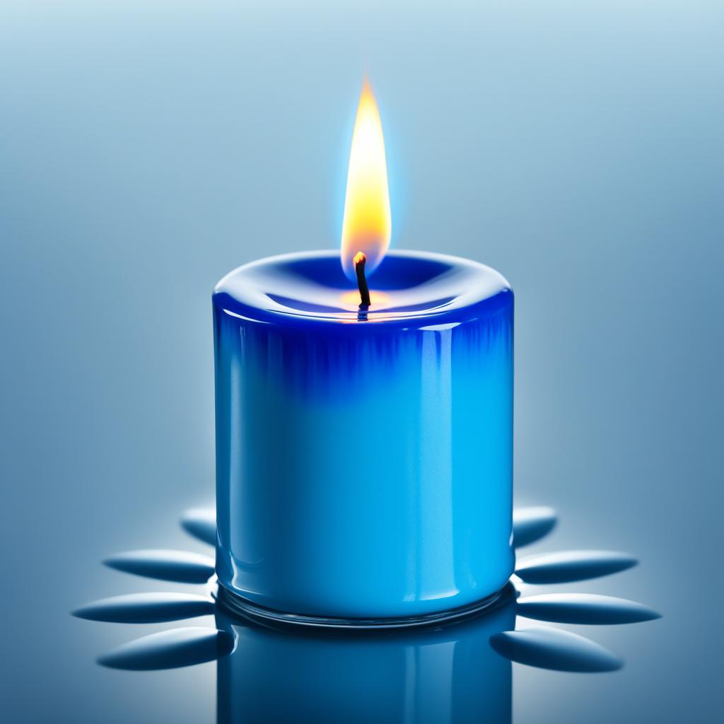 Unveiling the Blue Candle Spiritual Meaning - Spiritual Center