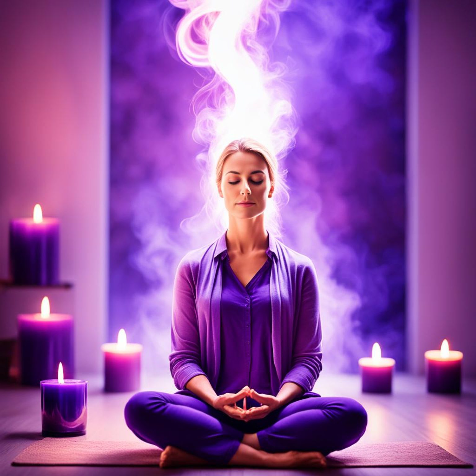 Unlocking the Purple Candle Spiritual Meaning - Spiritual Center