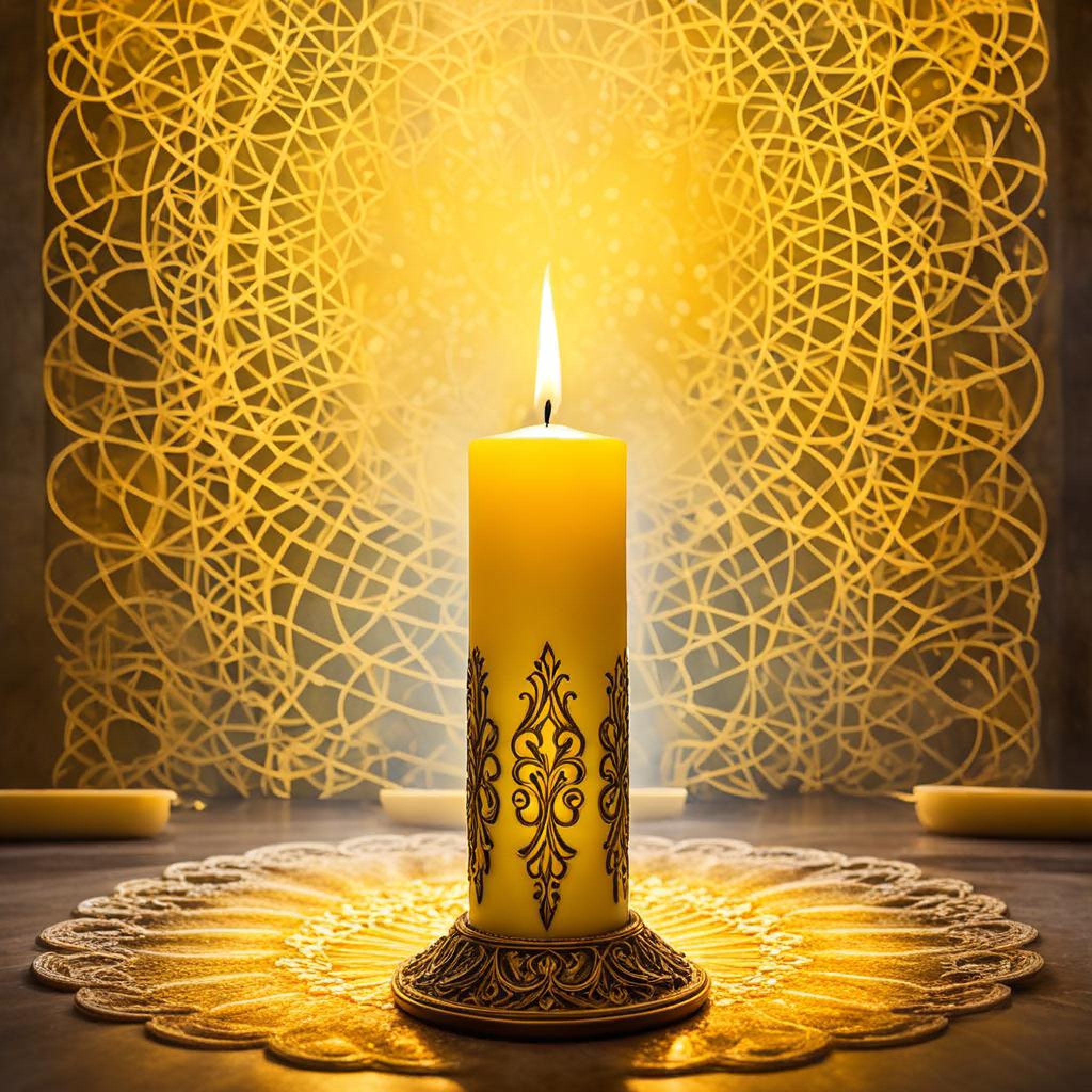 Yellow Candle Spiritual Meaning Explained - Spiritual Center