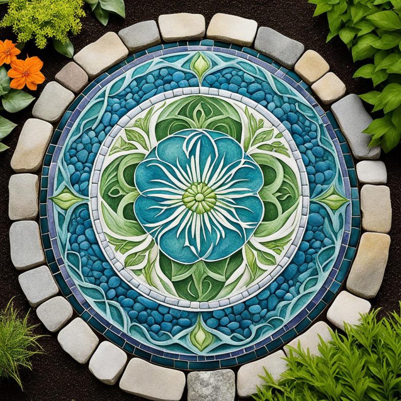 Handcrafted Spiritual Garden Stepping Stones for Serenity - Spiritual ...