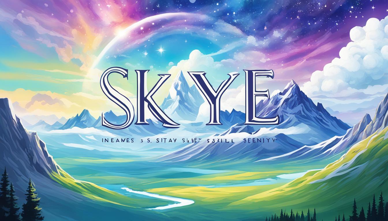 Skye Spiritual Name Meaning and Significance - Spiritual Center